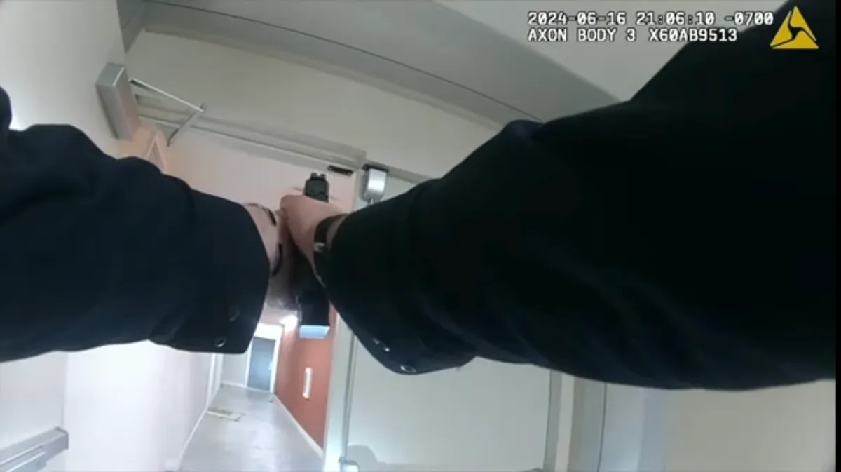 Video shows LBPD officer shoot woman who allegedly held guard hostage ...